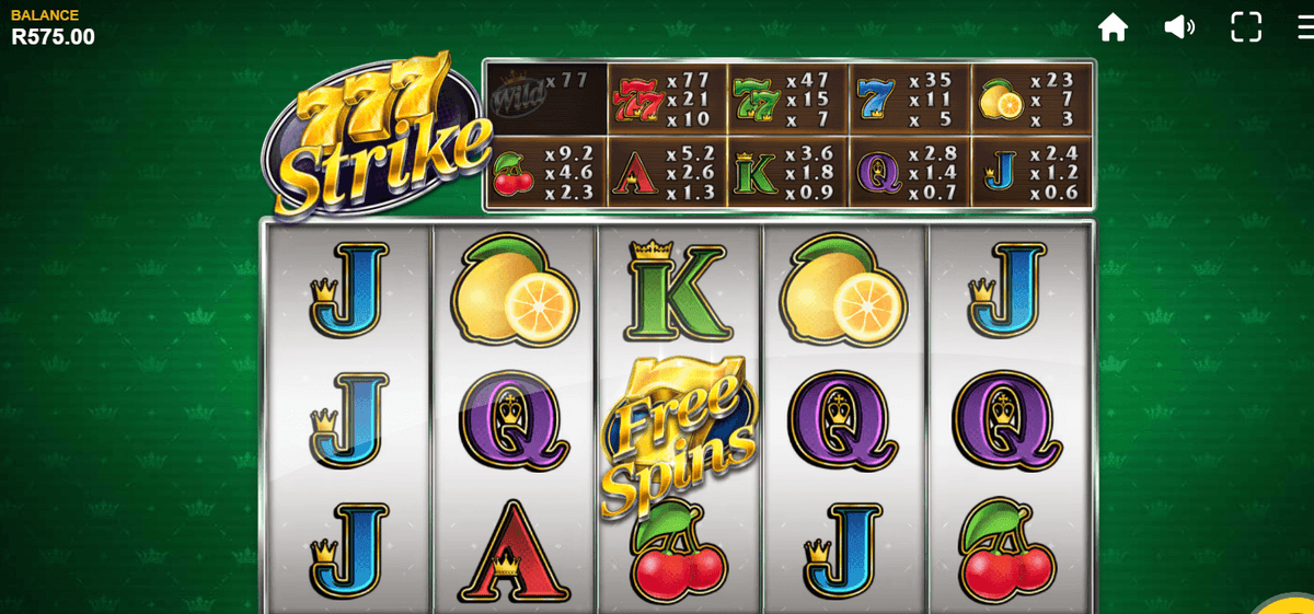 777 Strike Slot Demo & Review – Play for Free
