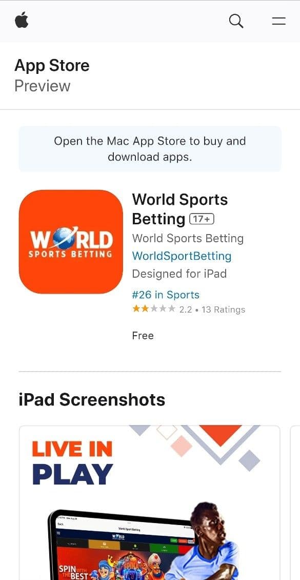 World Sports Betting App Download Android Apk & iOS 2026