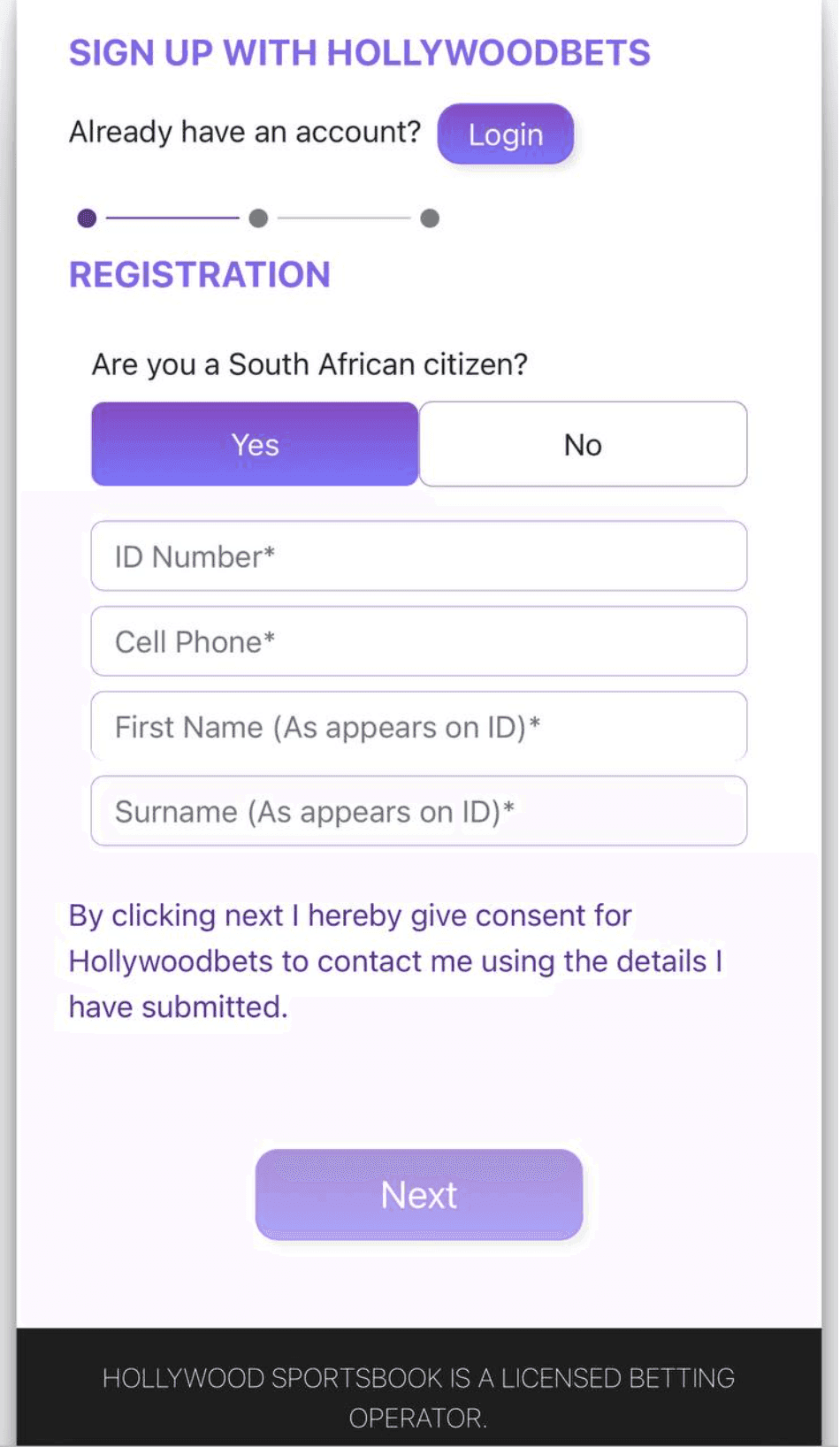 Hollywoodbets Registration: Sign Up and Claim R25 + 50FS Bonus