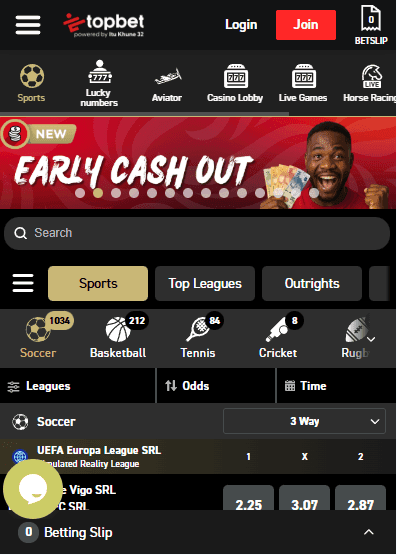 Topbet Registration 2026 - Claim R30 Sign-Up Bonus + 100% Deposit Match