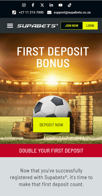 How to Register at Supabets and Get R50 Free Bet + 100 Free Spins